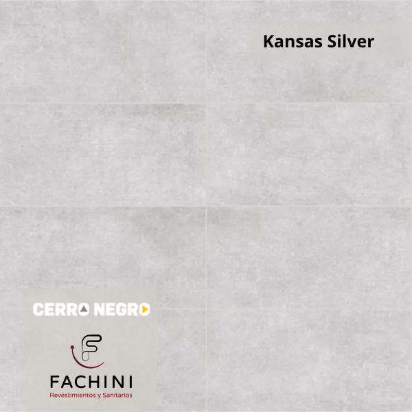 Kansas Silver - Cerámica - Cerro Negro - Fachini Revestimientos y ...