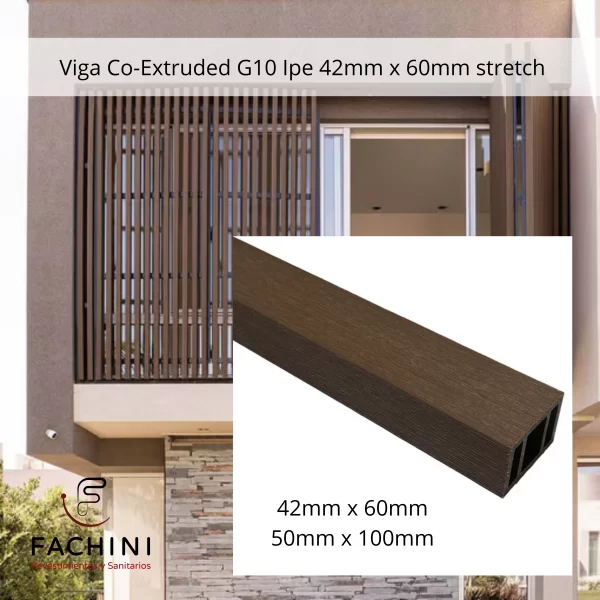 Viga Co-Extruded G10 Ipe - Fachini Revestimientos y Sanitarios