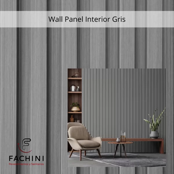 Wall Panel Interior Gris - Fachini Revestimientos y Sanitarios